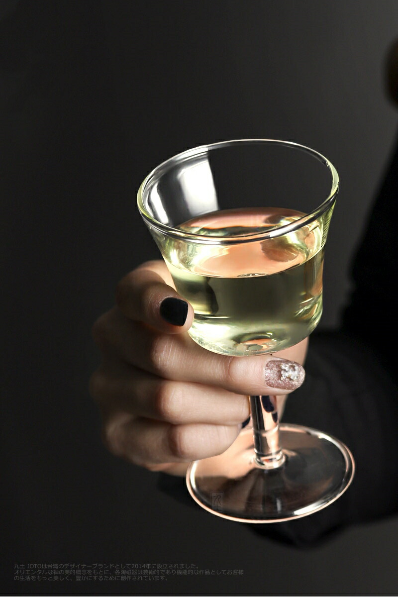 IwaiLoft 美しい脚付グラス ゴブレット 100ml 耐熱ガラス ワイングラス ブランデーグラス シャンパングラス ティーカップ ティーグラス カクテルグラス 電子レンジOK 贈り物 ...