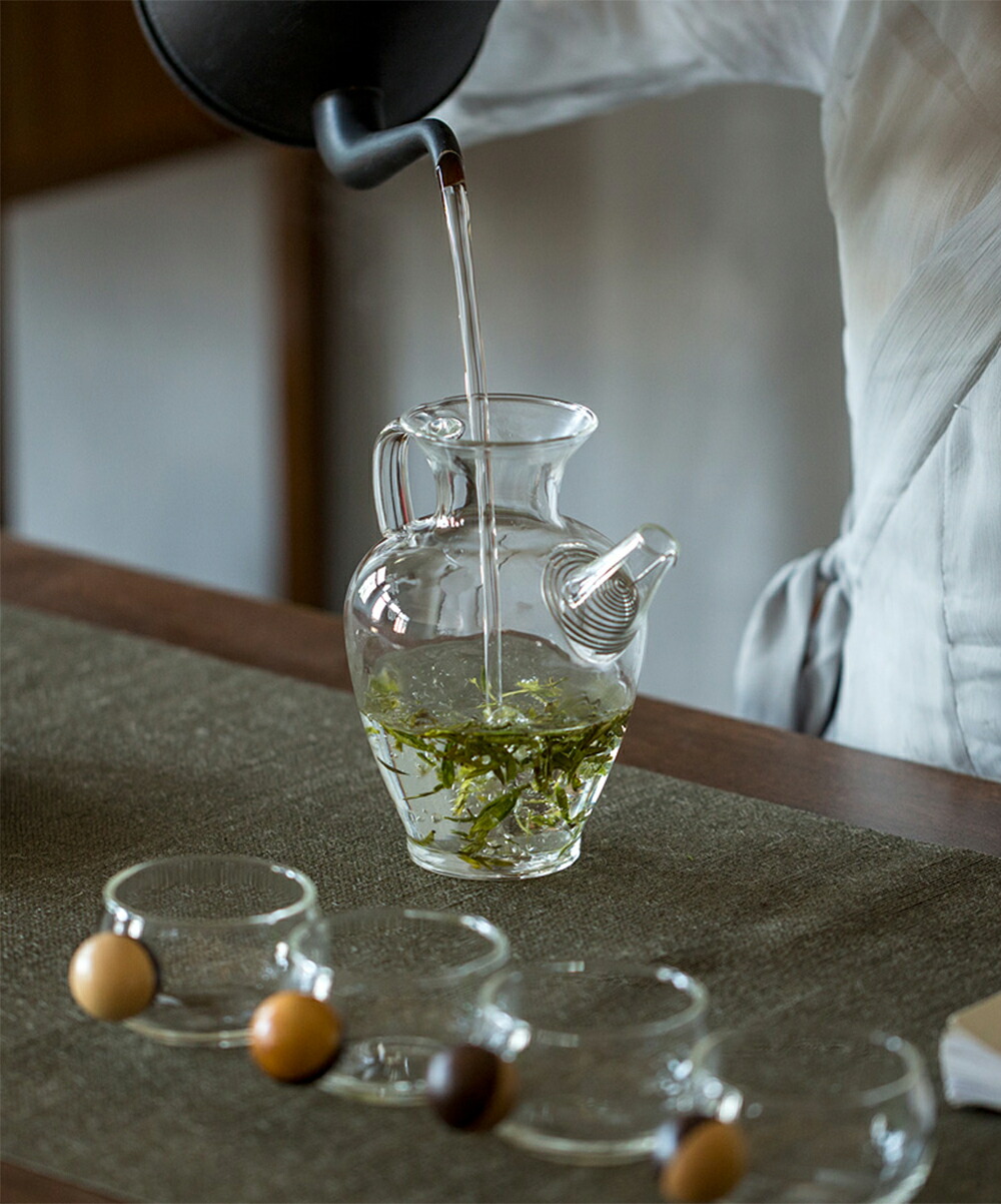 B-IWFD あす楽対応! 雫 IwaiLoft ピッチャー 冷水筒 耐熱ガラス 麦茶ポット ガラスポット ウォーターピッチャー ウォーターカラフェ クリア ジャグ 水差し ドリンクピッチャー ...