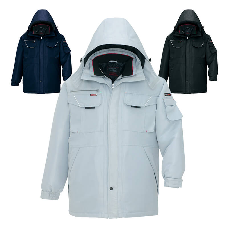 【楽天市場】【エントリーで全品ポイント10倍★11/4 20時より】防寒 コート エコノミー 保温 TULTEX タルテックス お手頃 安い AZ-8460 アイトス AITOZ メンズ ...