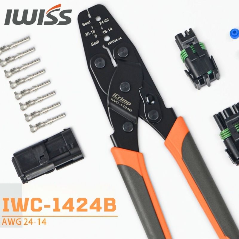 【楽天市場】【7/4-11限定★最大P10倍★要エントリー】IWISS アイクリンプ(iCrimp) 圧着ペンチ ドイチェ DEUTSCH DT コネクター 自動車用 防水コネクタ オープン ...