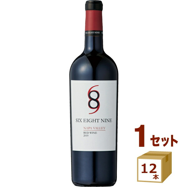 【楽天市場】シックス エイト ナイン セラーズ 689 ナパヴァレー レッド 赤ワイン カリフォルニア フルボディ 750ml×12本【送料無料※一部地域は除く】：イエノミストbyイズミックワールド