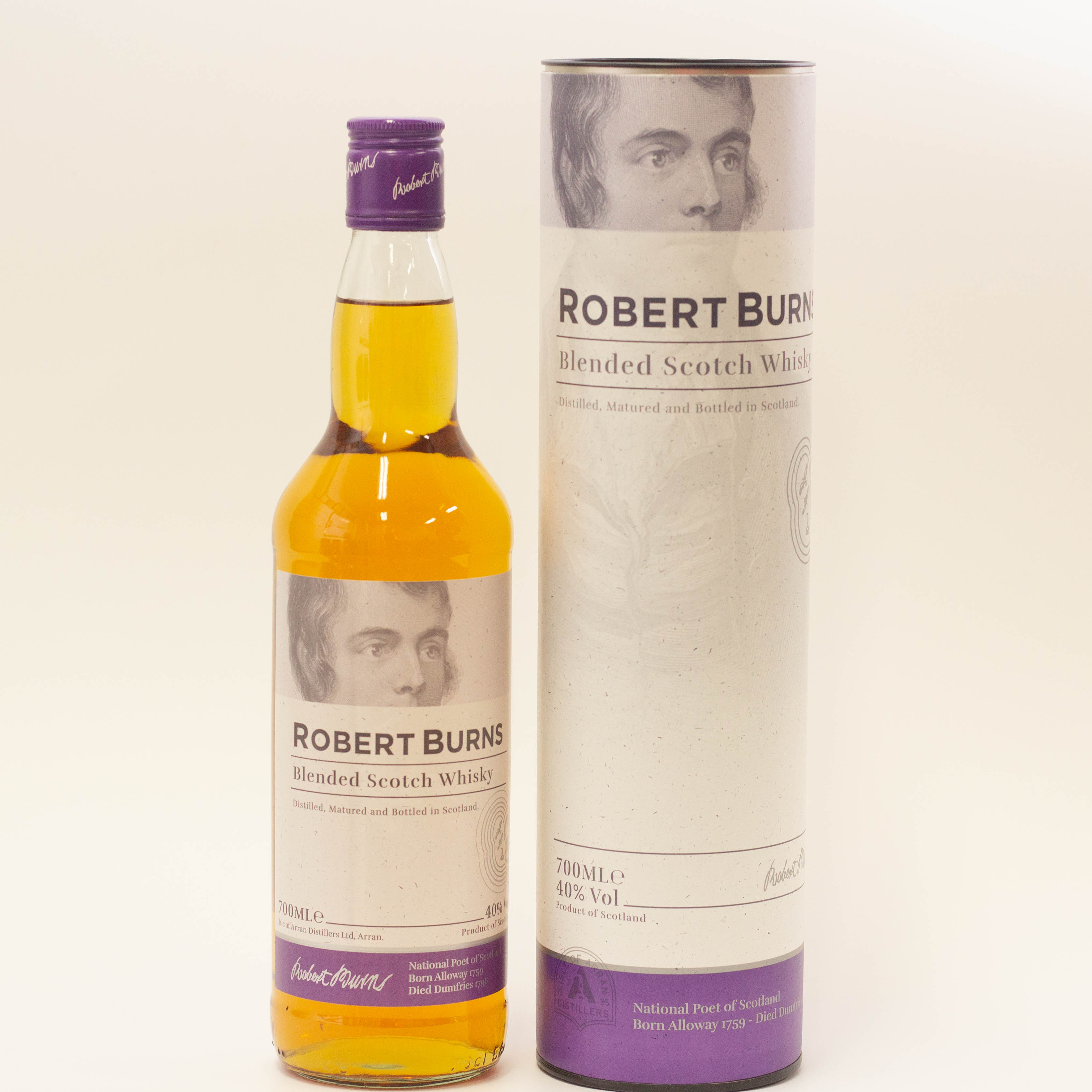 【楽天市場】ロバートバーンズ ブレンド 40° ウィスキー スコットランド 700ml 母の日 父の日：IZUMIYA