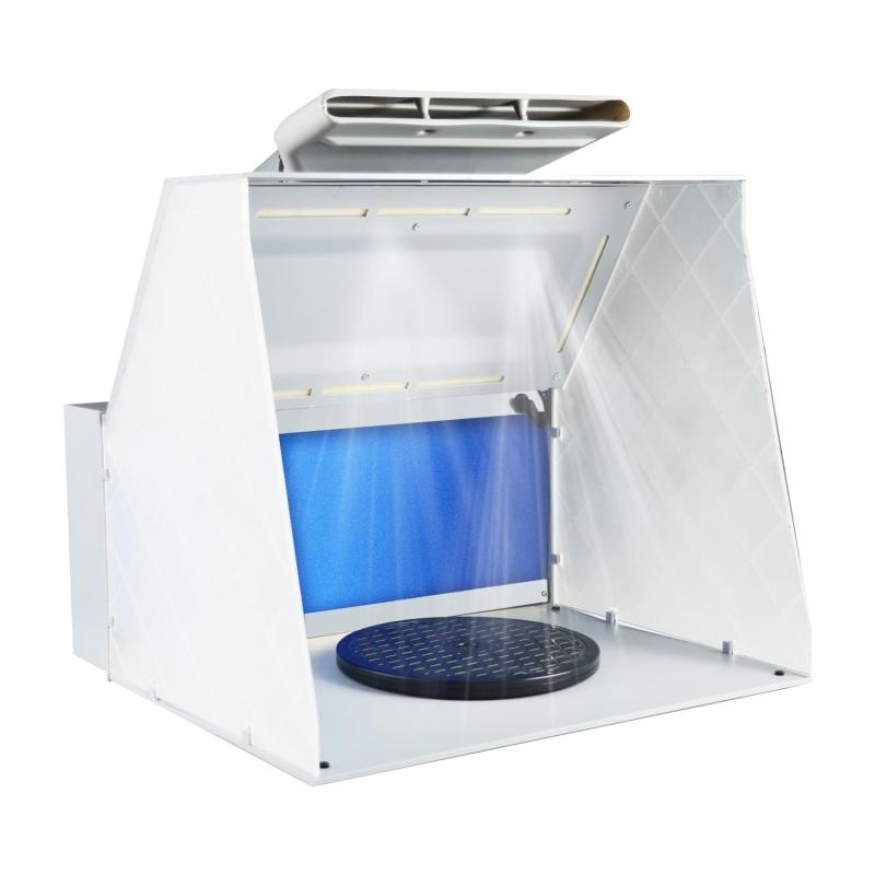 【楽天市場】ABESTAIR Airbrush Spray Booth Kit,Paint Booth with Adjustable ...