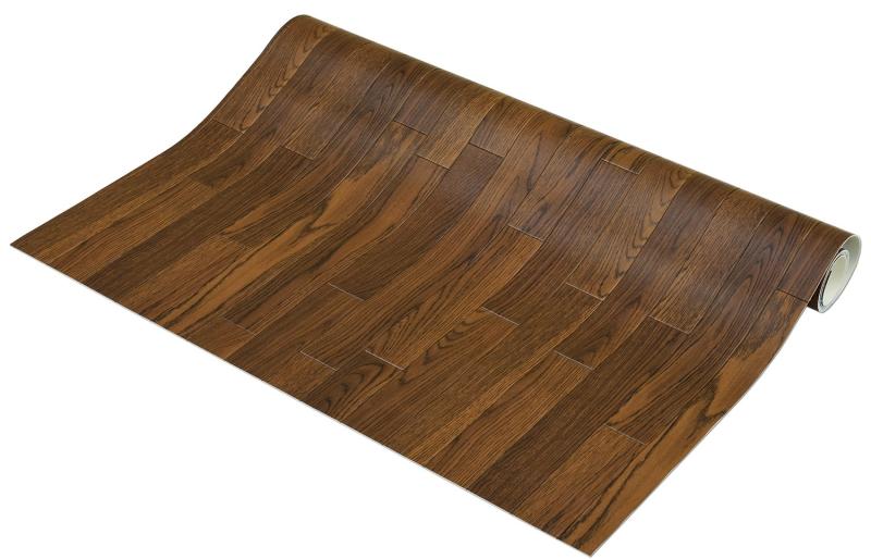 【楽天市場】フリーカット 敷くだけリメイク床シート 木目 ダーク 約90×400cm：CONNECTショップ