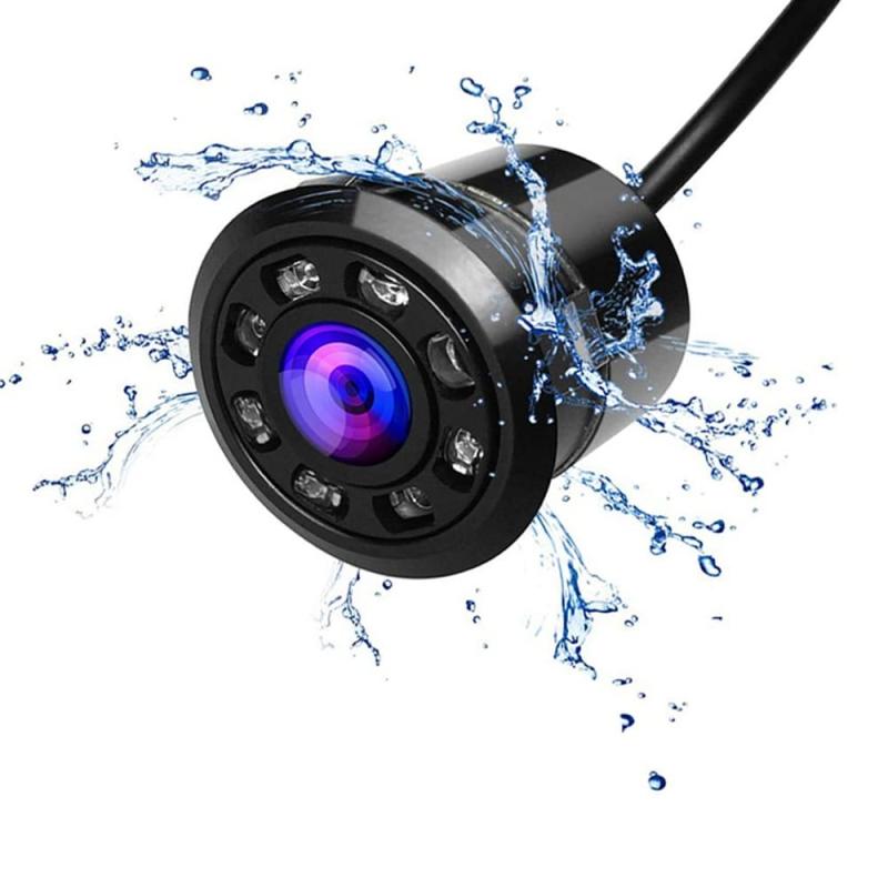 【楽天市場】PolarLanderバックカメラ リアカメラ 赤外線 8 LEDライト搭載 超小型 IP68防水 170°超広角 18.5ミリメートルドリルホール：CONNECTショップ