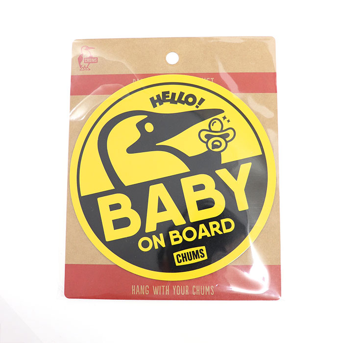 【楽天市場】CHUMS チャムス Baby On Board Magnet ベビーオンボードマグネット CH62-2139：MATSUYA 楽天市場店