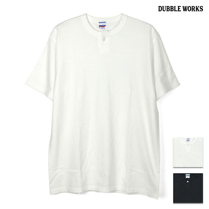 【楽天市場】【SALE セール】DUBBLE WORKS ダブルワークス MATSUYA別注 半袖ヘンリーネックTシャツ 23233004MT ...