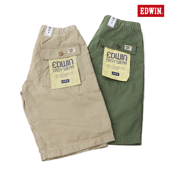 【楽天市場】【SALE セール 20％OFF】EDWIN エドウイン メンズ EASY BAKER SHORTS イージーベイカーショーツ EEW04S-16 EEW04S-21 ...
