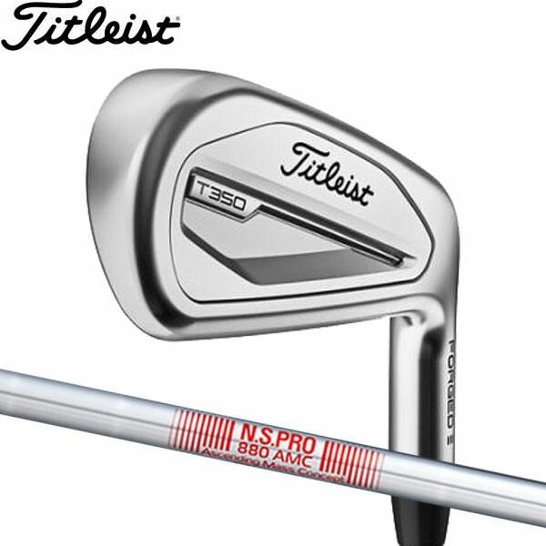 【楽天市場】【23年モデル】タイトリスト T350 アイアン 6本セット(#6~9,P,W48) [NS PRO 880 AMC/S] スチールシャフト Titleist IRON：Japan ...