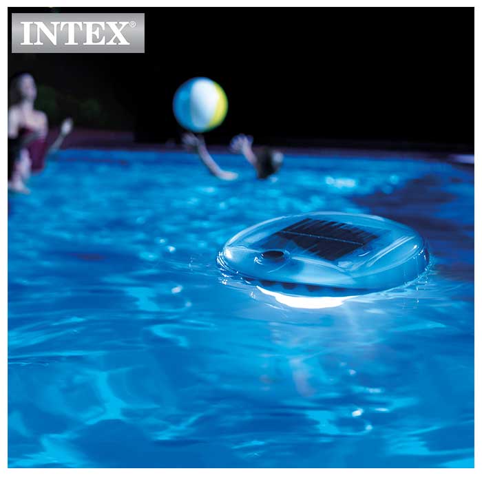 【楽天市場】INTEX(インテックス)ソーラーLEDフロートライトSL695 Solar Powered LED Floating Pool ...
