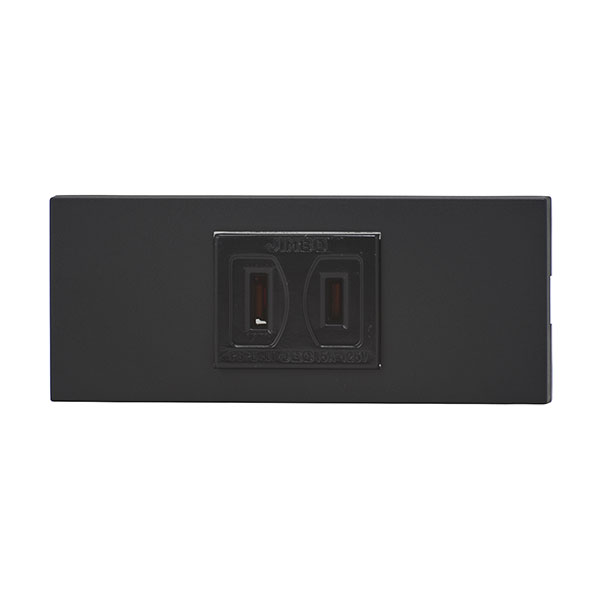 【楽天市場】JIMBO NK KAG家具・機器用コンセントセット SB色 KAG-1502：J-relife