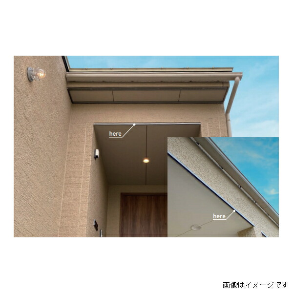 【楽天市場】城東テクノ WMスリムオーバーハング 穴なし・軒天材後張りタイプ 出幅40mm 4本入り 推奨軒天材厚さ:8mmまで HF-S4055- （カラー5色）：j-Relife