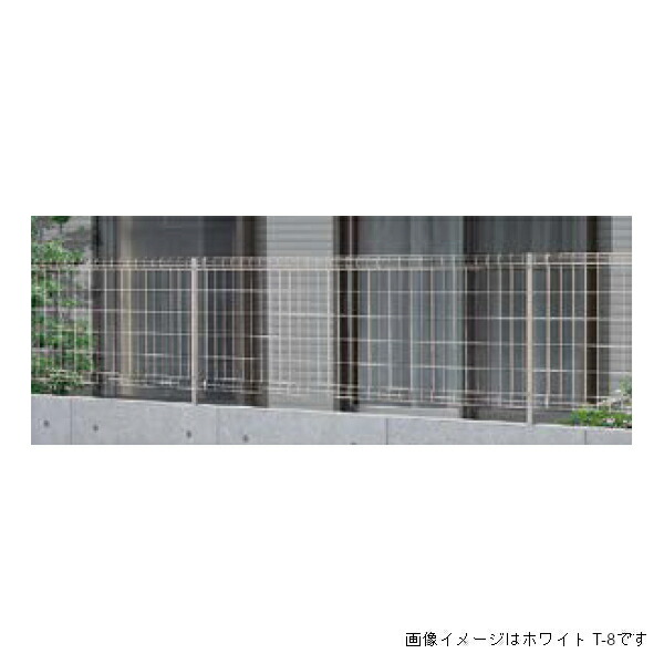 【楽天市場】LIXIL 樹脂系スチールフェンス ハイグリッドフェンス UF8型 本体 T-6 全4色：j-Relife
