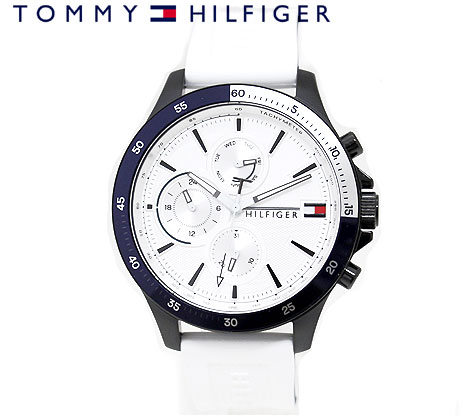 【楽天市場】TOMMY HILFIGER トミーヒルフィガー 1791723 メンズ 腕時計 男性用 アナログ クォーツ ホワイト プレゼント ...