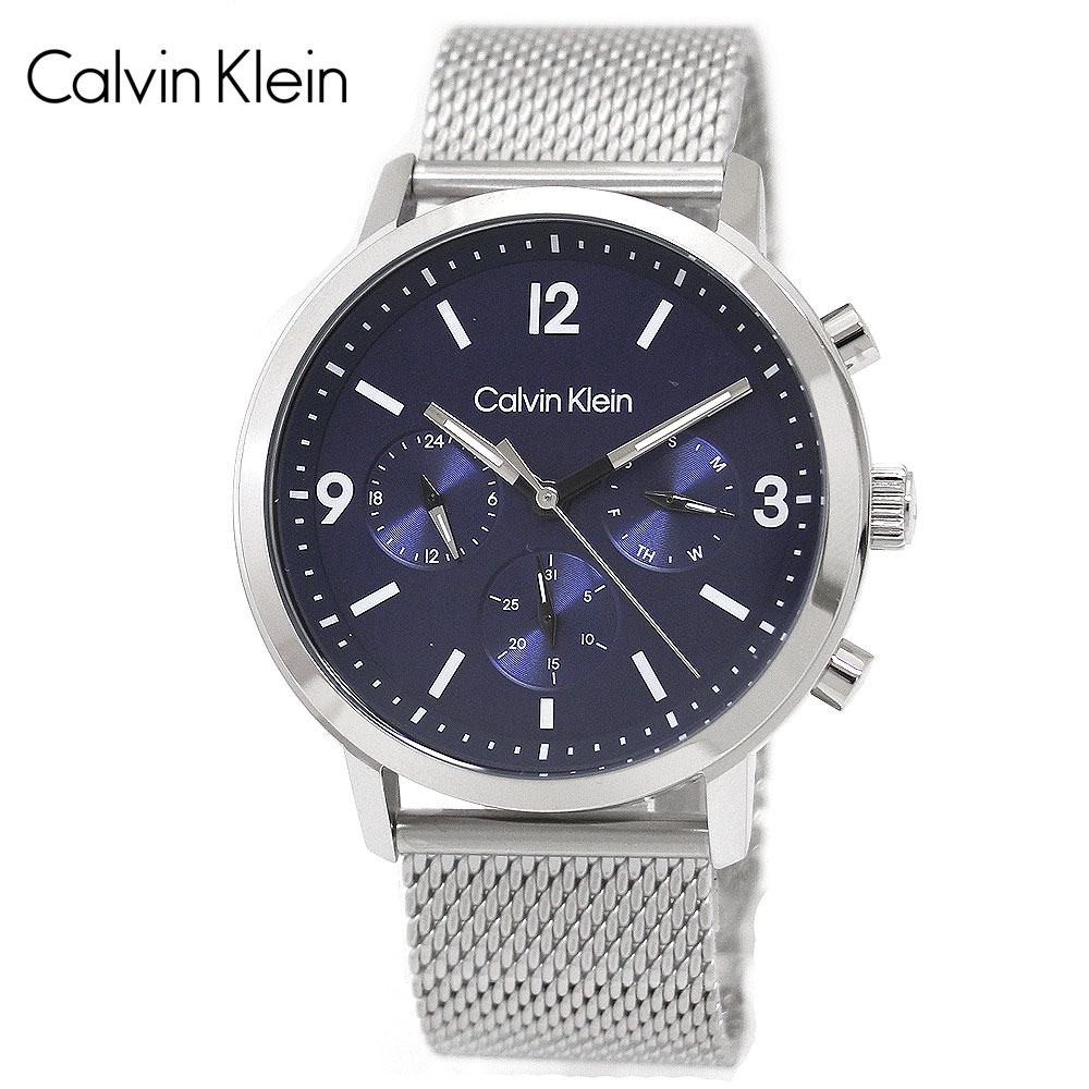 【楽天市場】CK Calvin Klein シーケー カルバンクライン 25200438 GAUGE 腕時計 アナログ クォーツ ネイビー文字 ...