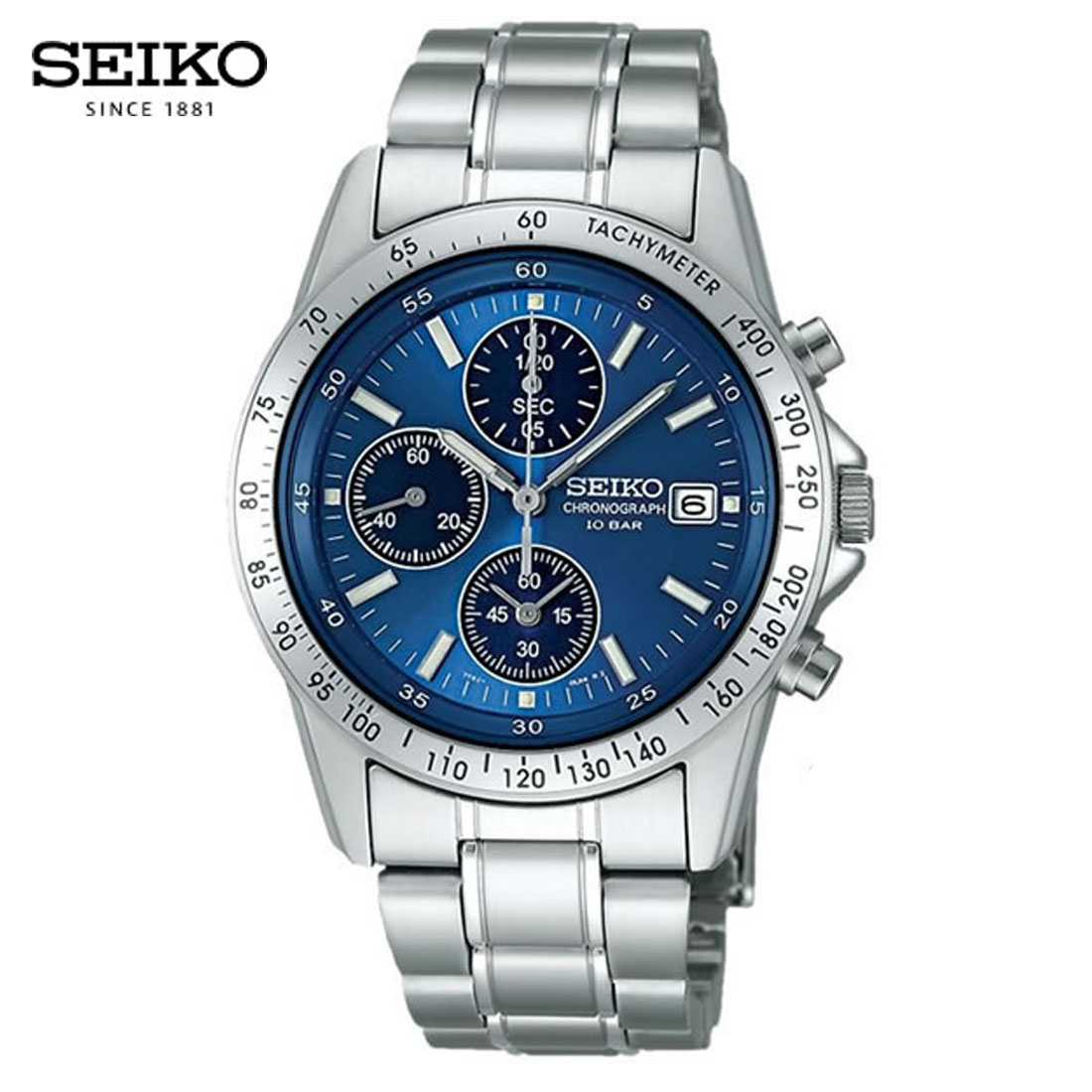 【楽天市場】SEIKO SPIRIT SBTQ071 セイコー スピリット メンズ 腕時計 男性用 アナログ クオーツ クロノグラフ シルバー ...
