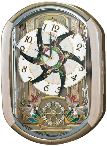 【楽天市場】【限定特価】セイコー(SEIKO) 電波掛け時計 ウェーブシンフォニー RE567G 【条件付送料無料】 おしゃれな壁掛け電波時計 ...