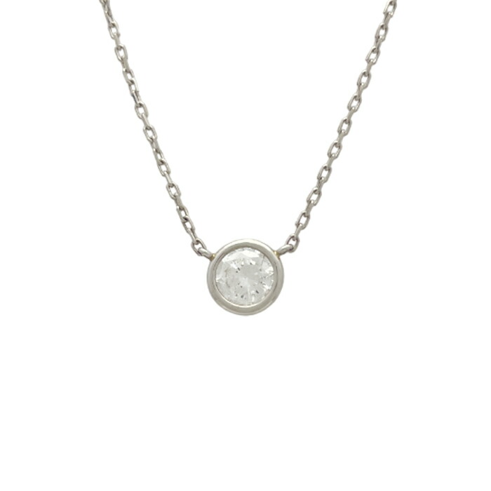 【楽天市場】ダイヤモンド ネックレス シンプル Pt850 0.43ct プラチナ おすすめ おしゃれ メンズ レディース 普段使い 天然 本物 プレゼント お祝い 記念日 誕生日 結婚記念日 ...