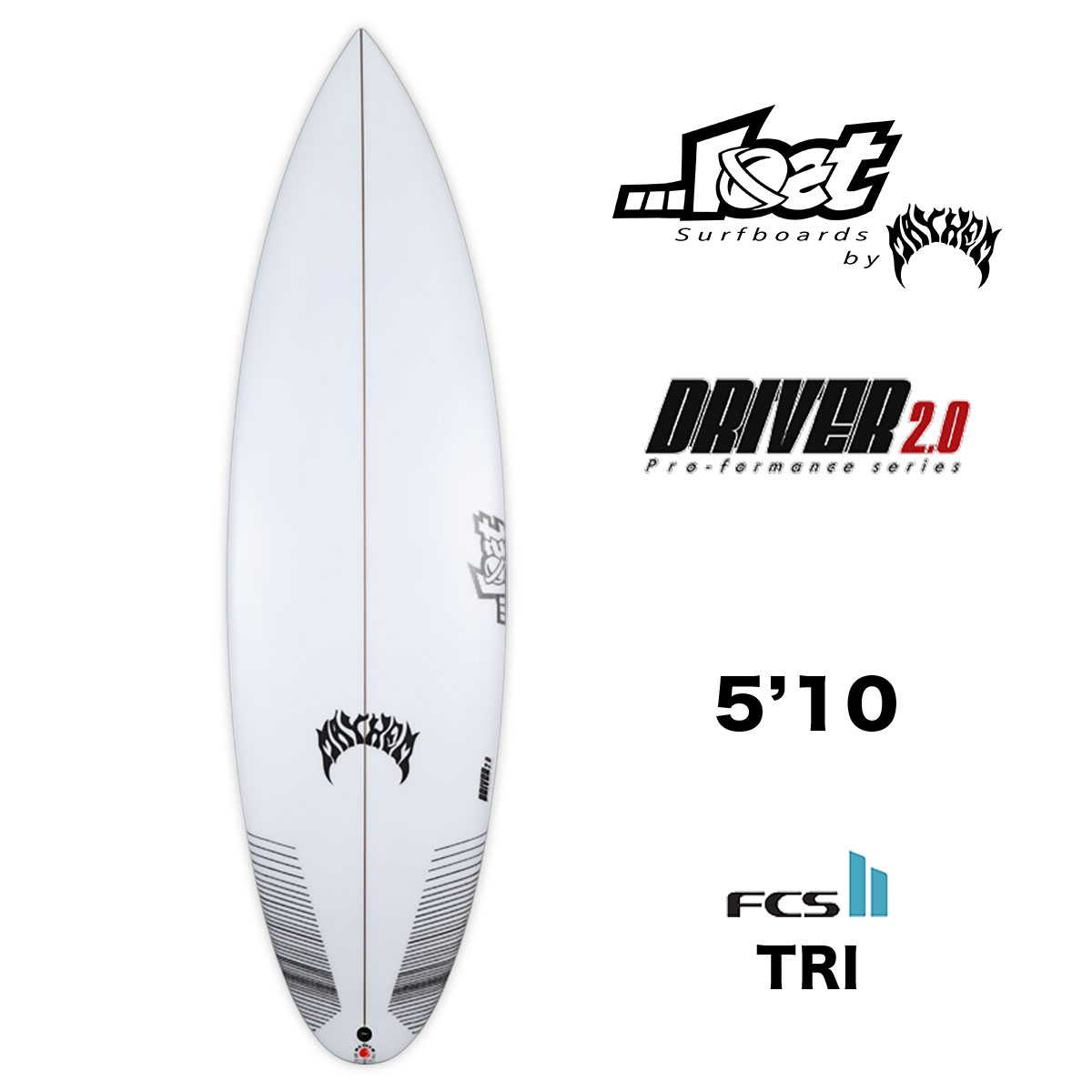 【楽天市場】LOST ロスト サーフボード ショートボード 5'10 ドライバー2.0 プロ ラウンドテール メイヘム 5.10 サーフィン ...