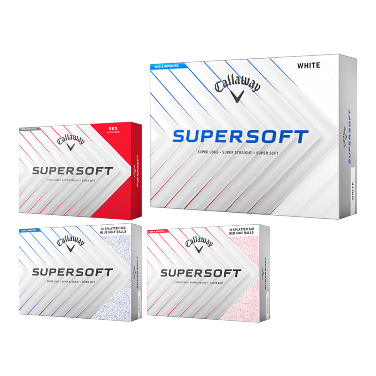 【楽天市場】キャロウェイ SUPER SOFT ゴルフボール 2025年モデル 2ダースセット（24球入り） Callaway Golf ...