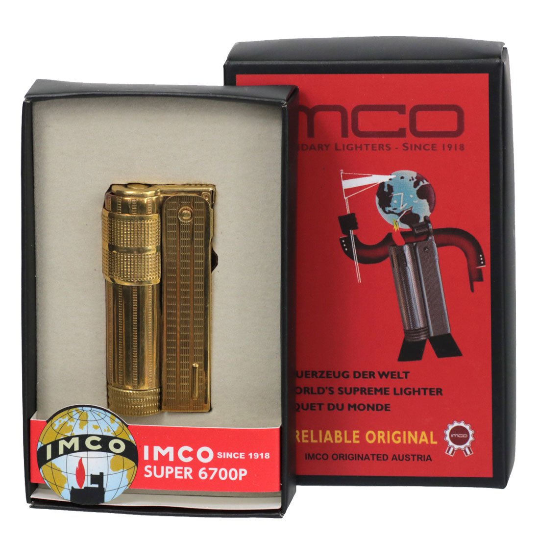 【楽天市場】IMCO ライター イムコ スーパー ブラス 真鍮 フリント式 オイルライター【ネコポス対応】：ジャッカル