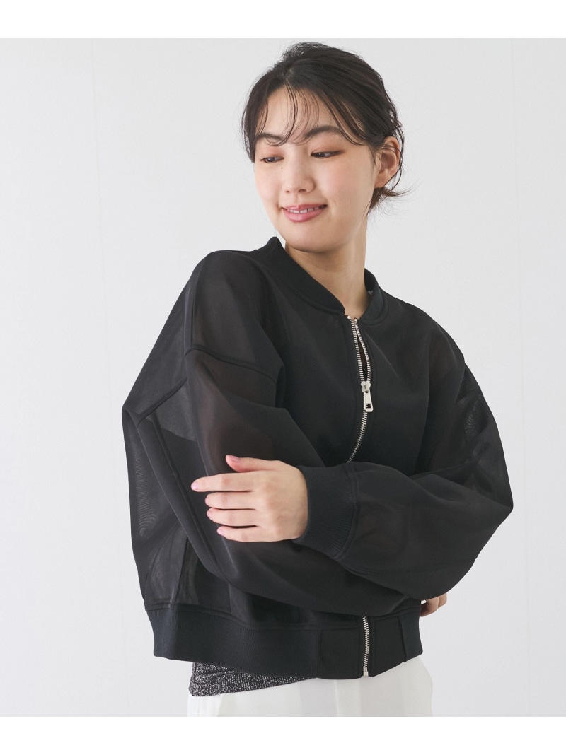 【楽天市場】【SALE／20%OFF】シアーMA-1ジャケット JAYRO ジャイロ ジャケット・アウター MA-1 ブラック ホワイト【RBA_E】【送料無料】[Rakuten ...