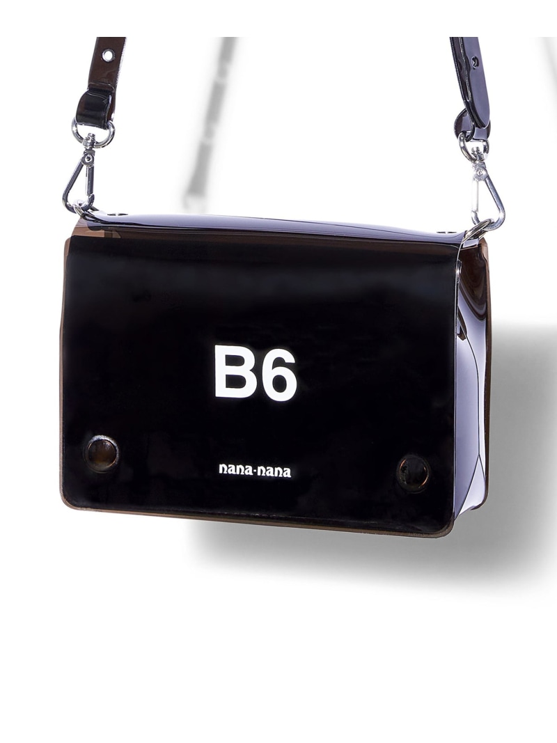 【楽天市場】nana-nana/ナナーナナ B6 PVC bonjour records ボンジュールレコード バッグ ショルダーバッグ ブラック ピンク イエロー ネイビー【送料無料 ...