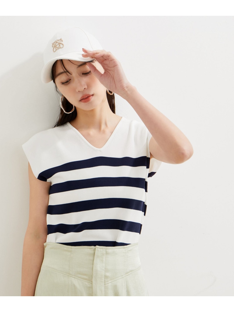 【楽天市場】【SALE／30%OFF】【前後2WAY】美人スリーブニットプルオーバー【UVケア・接触冷感・洗える】 VIS ビス トップス ニット ホワイト グリーン ブラウン【RBA_E ...