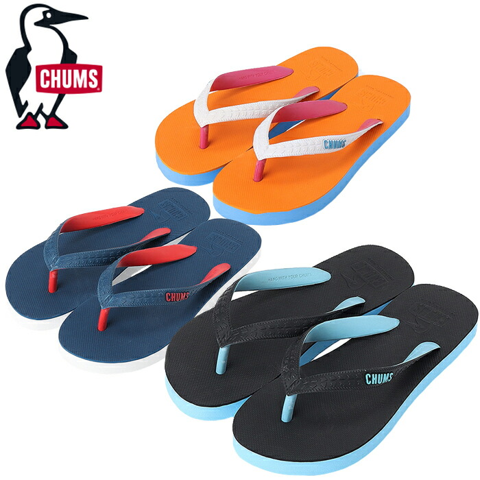 【楽天市場】CHUMS チャムス CH63-1023 BOOBEACH SANDAL ブービーチ サンダル ビーサン マリンスポーツ 海 ...
