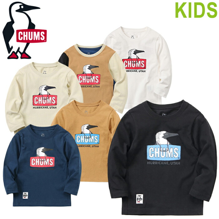 【楽天市場】CHUMS チャムス CH21-1289 KID'S OLD BOOBY FACE BRUSHED L/S T-SHIRT (キッズ) オールド ブービー フェイス ブラッシュド ...