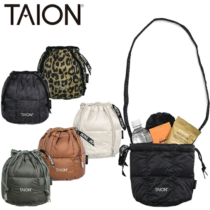 【楽天市場】TAION 体温 タイオン TAION-DST01-S BASIC DRAWSTRING DOWN BAG S ベーシック ドロー ...