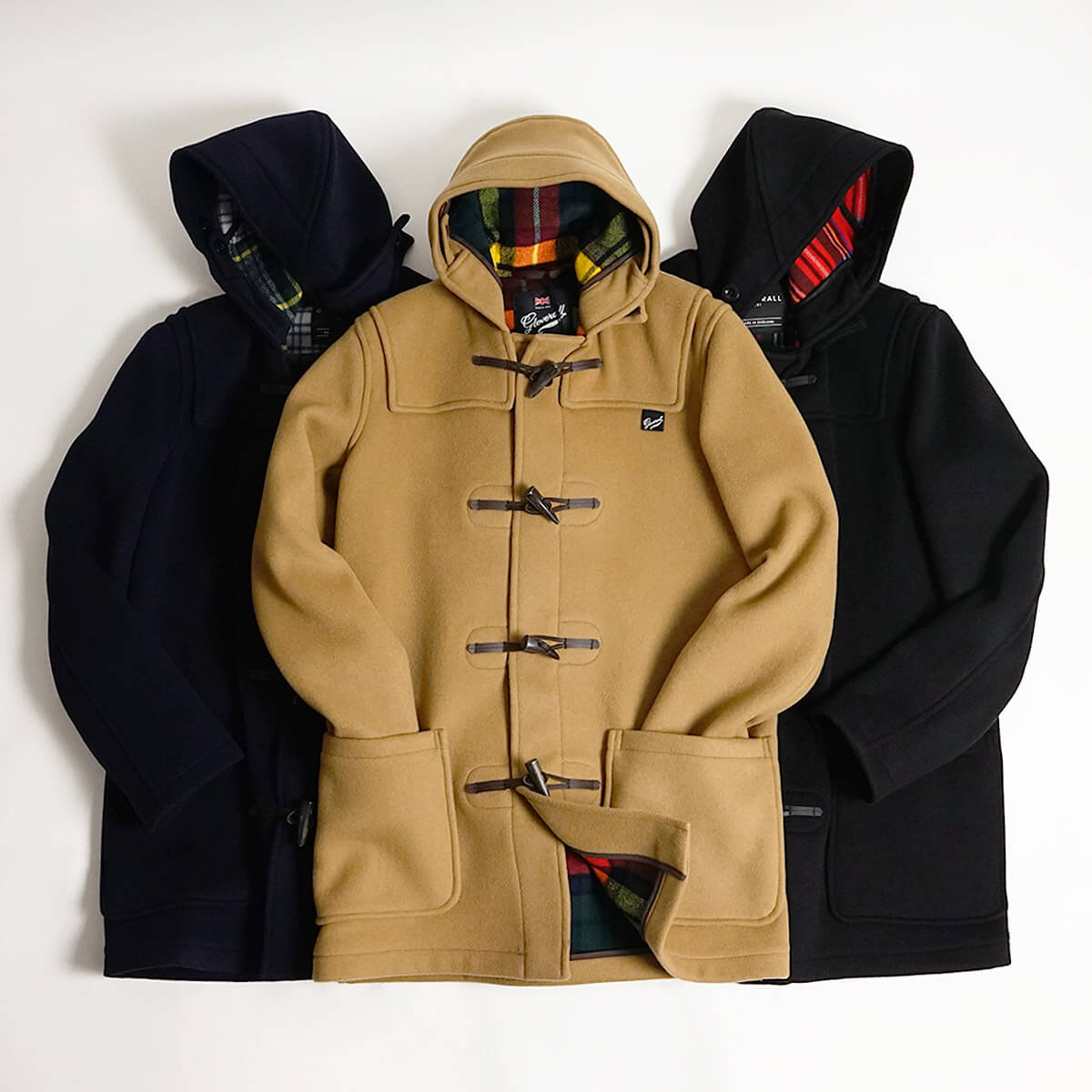 【楽天市場】グローバーオール GLOVERALL MC3251 ミッドレングス ダッフルコート 防寒 英国製 メンズ ハーフ ショート ｜ イングランド製 ブランド アウター ミドル丈 ...