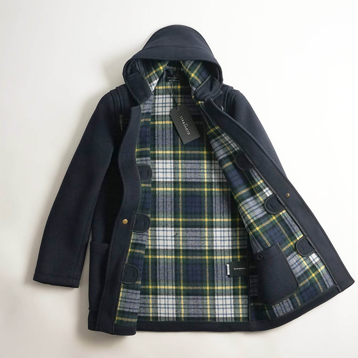 【楽天市場】グローバーオール GLOVERALL MC3251 ミッドレングス ダッフルコート 防寒 英国製 メンズ ハーフ ショート ｜ イングランド製 ブランド アウター ミドル丈 ...