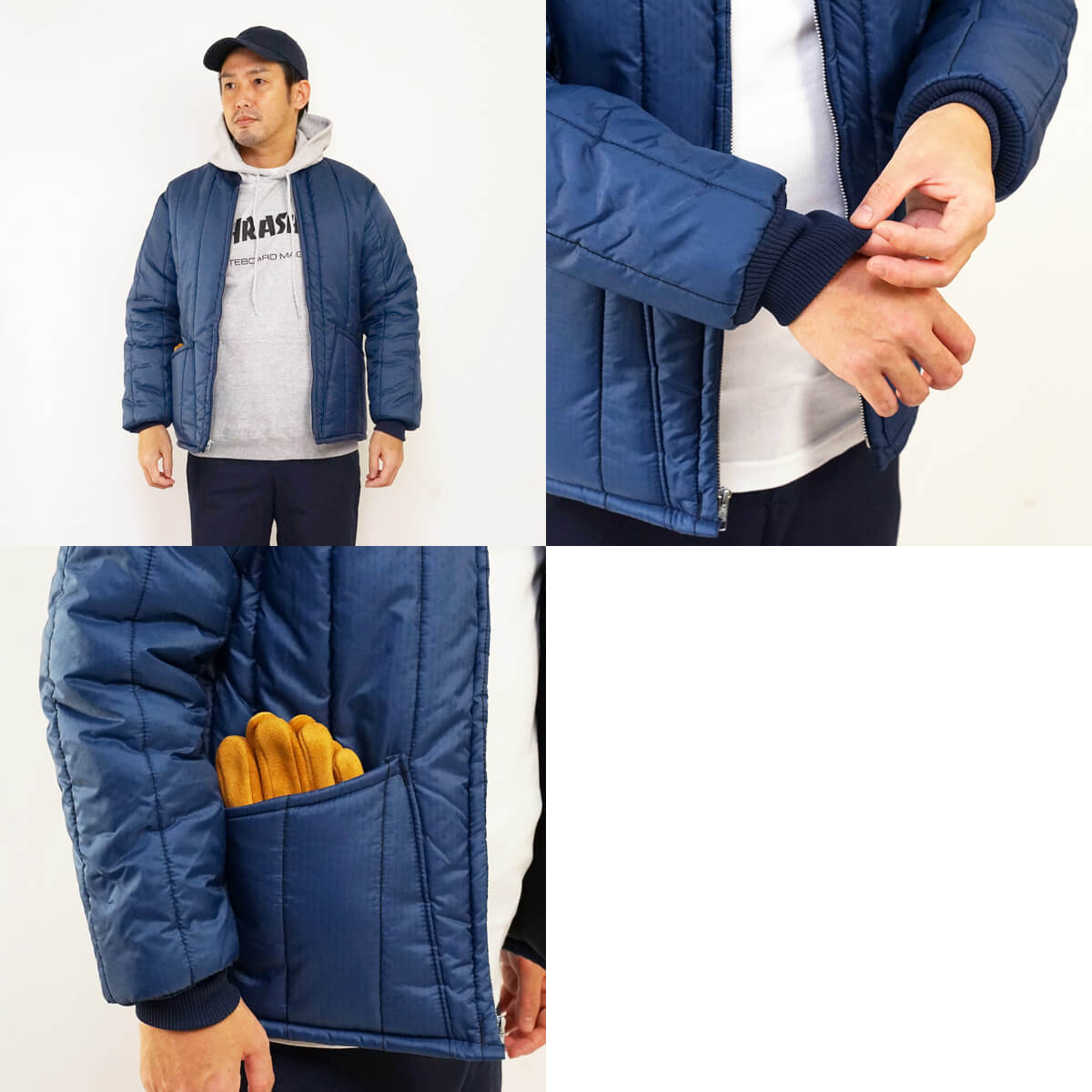 【楽天市場】サムコフリーザーウエア Samco Freezerwear 625J クーラージャケット ネイビー ｜ COOLER JACKET ...