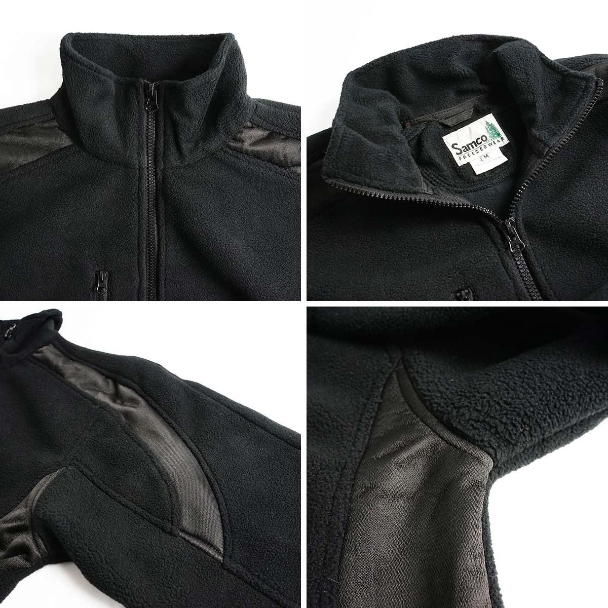 【楽天市場】サムコフリーザーウエア Samco Freezerwear 170J ヘビーウェイト フリースジャケット ブラック (メンズ S ...