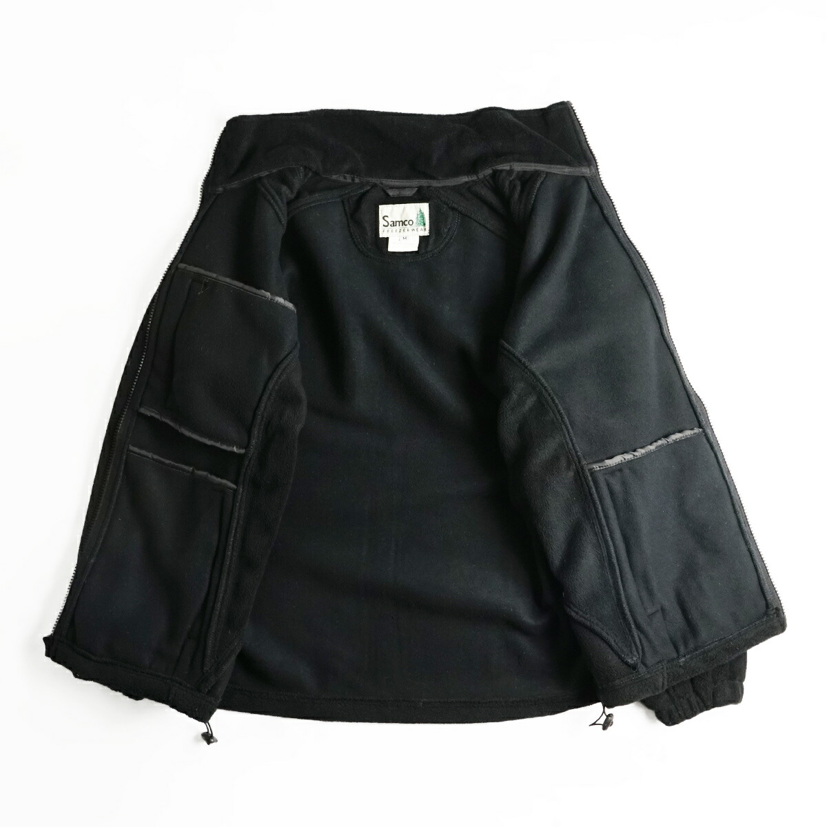 【楽天市場】サムコフリーザーウエア Samco Freezerwear 170J ヘビーウェイト フリースジャケット ブラック (メンズ S ...