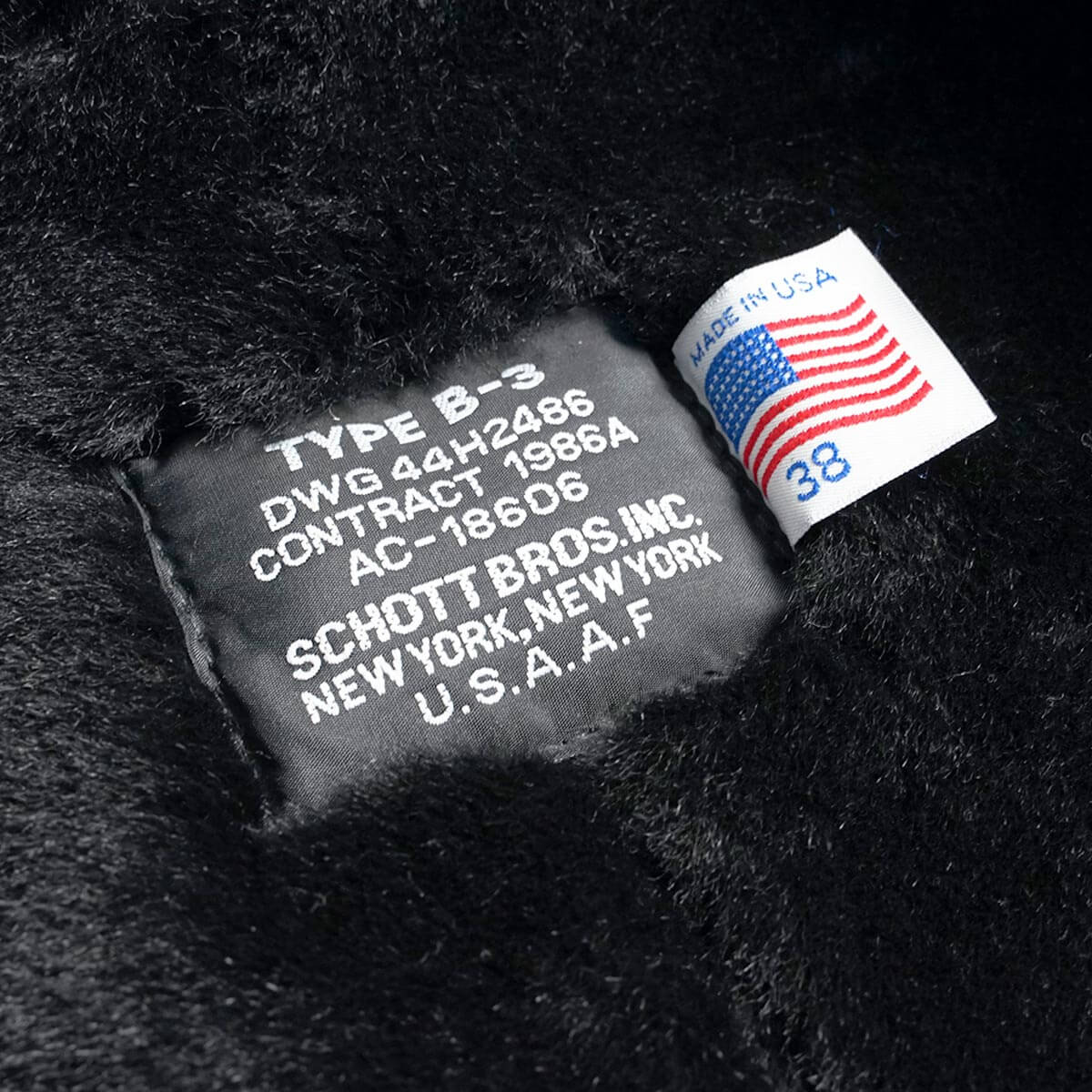 【楽天市場】【クーポン配布中】ショット SCHOTT 257S B-3 シープスキン ボマージャケット BIG SIZE (ビッグサイズ ...