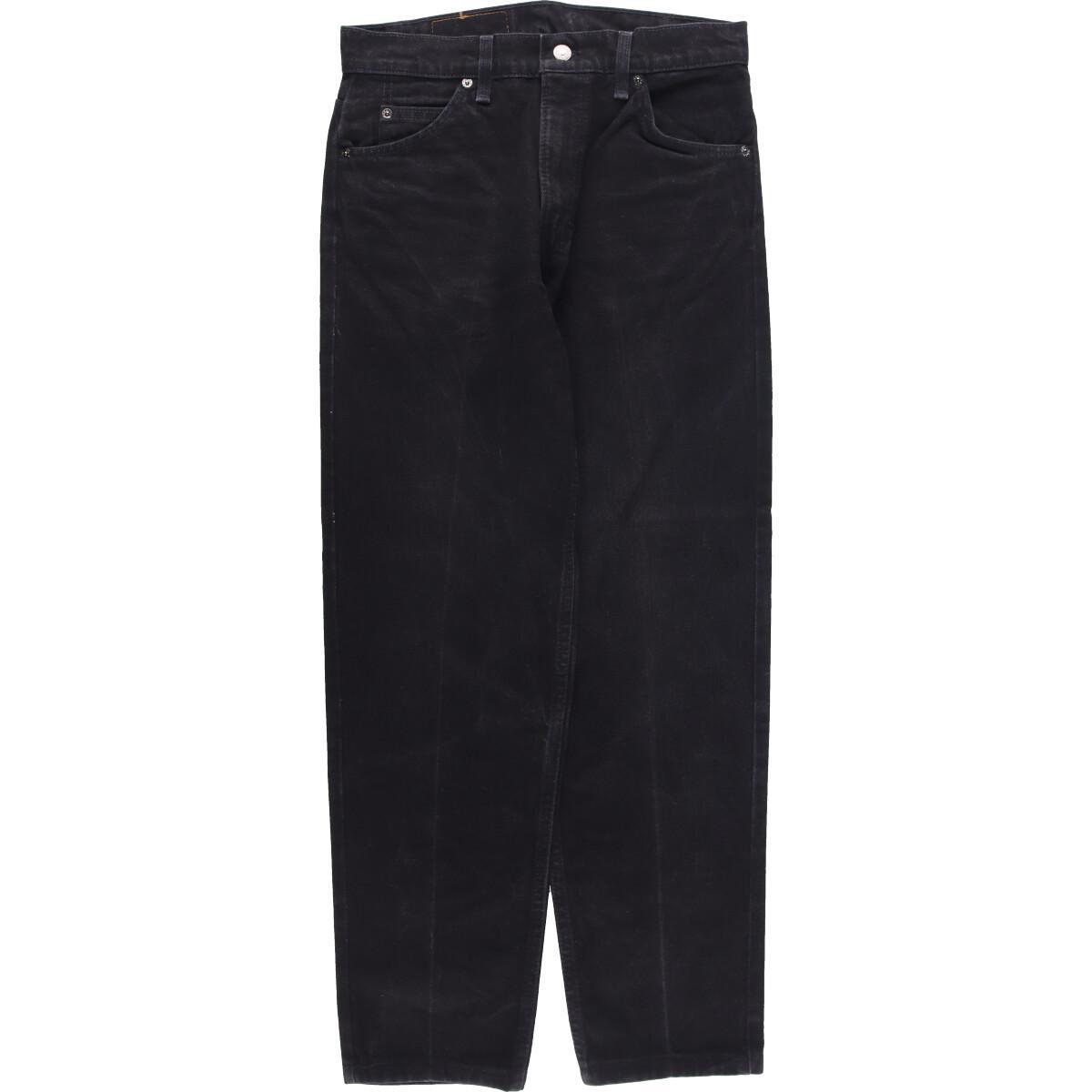 【楽天市場】古着 リーバイス Levi's 15951 RELAXED FIT TAPERED LEG ブラックジーンズ テーパードデニム ...