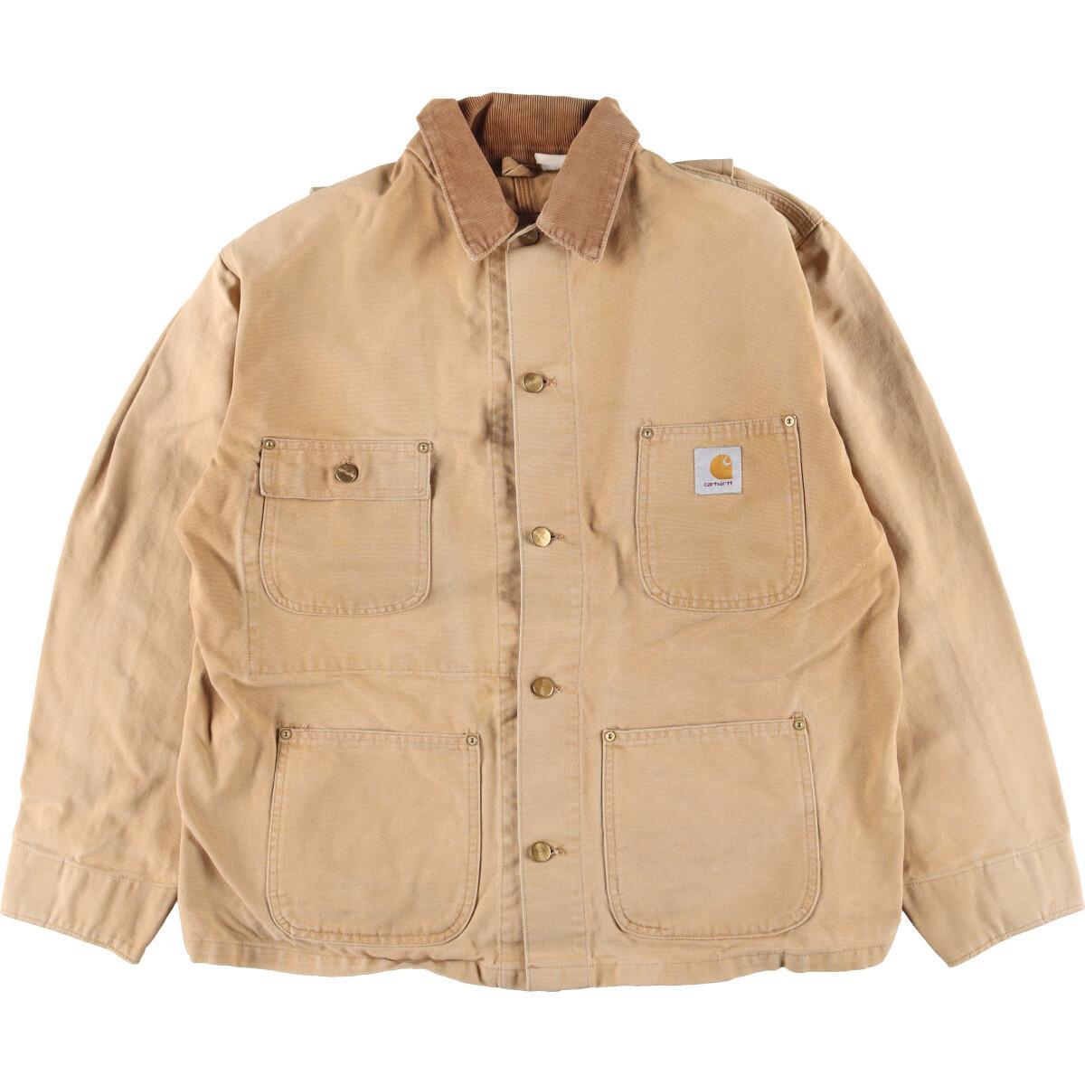 【楽天市場】古着 カーハート Carhartt ミシガンチョアコート ダック地カバーオール メンズXL /eaa288383 【中古 ...