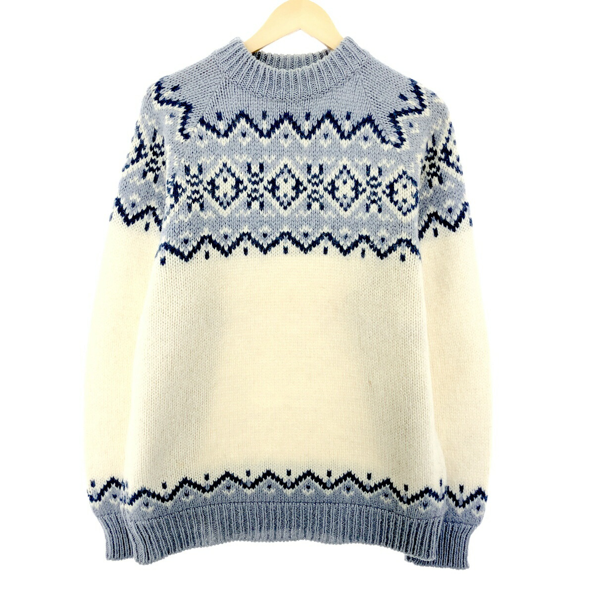 【楽天市場】古着 NORTH STAR 総柄 ノルディックセーター デンマーク製 メンズXL /eaa344757 【中古】 【231111 ...