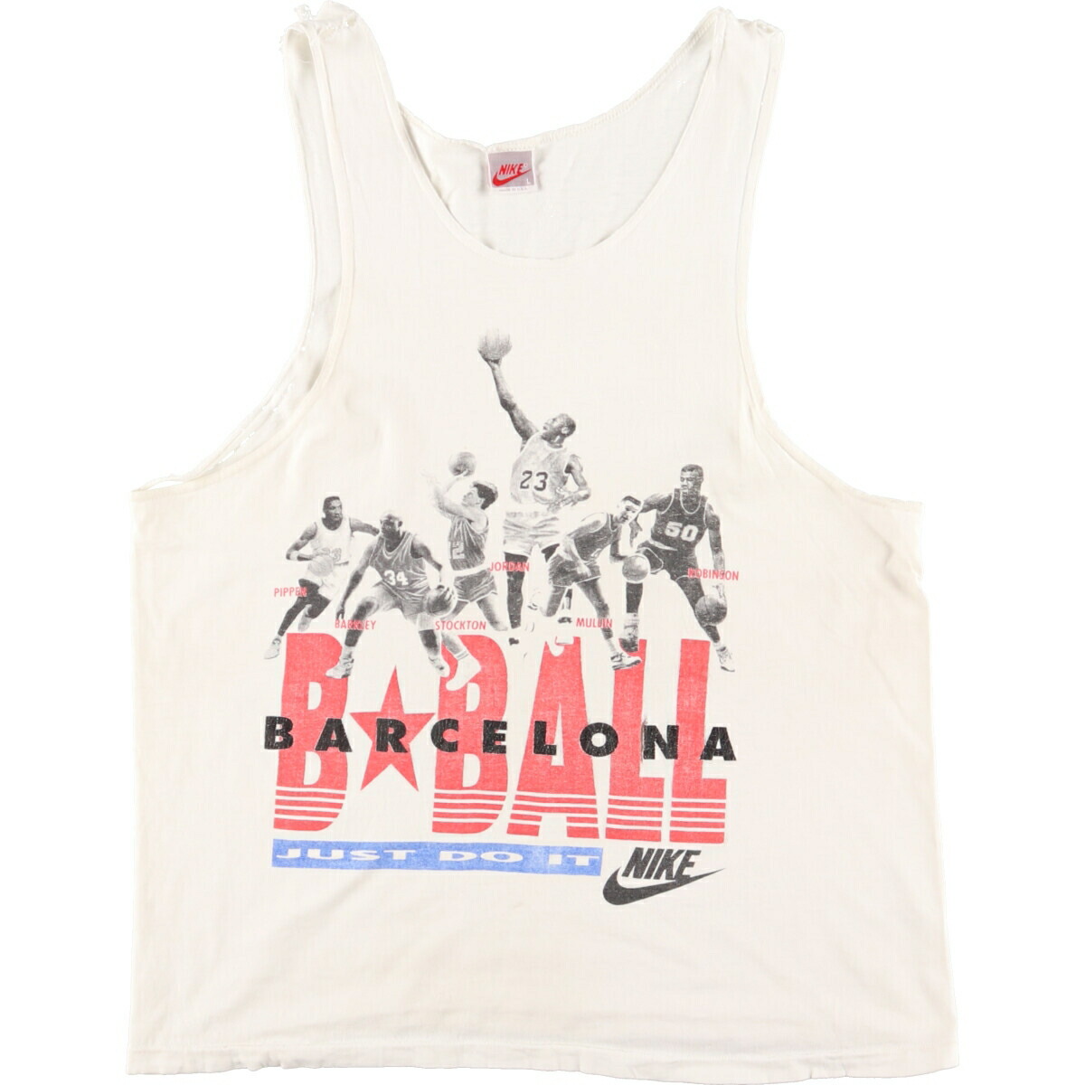 【楽天市場】古着 90'S ナイキ NIKE JUST DO IT 銀タグ タンクトップ USA製 メンズL ヴィンテージ ...