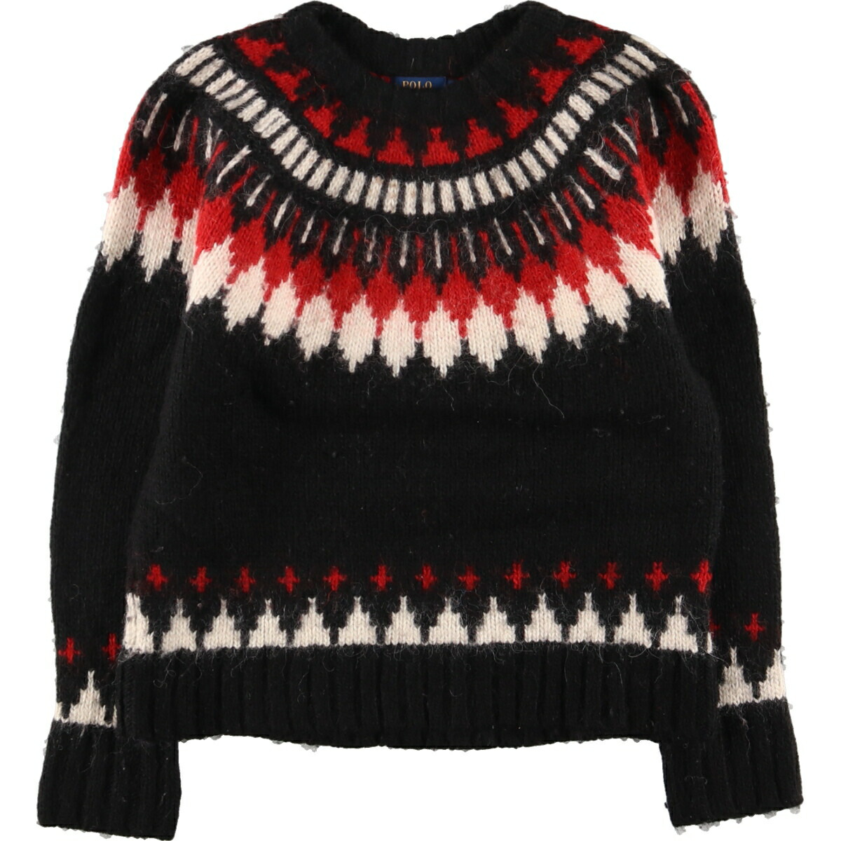 【楽天市場】古着 ラルフローレン Ralph Lauren ウールノルディック柄セーター メンズM /eaa365076 【中古 ...