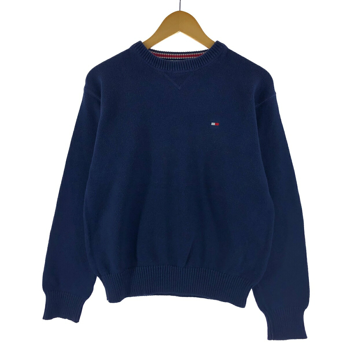 【楽天市場】古着 90'S トミーヒルフィガー TOMMY HILFIGER コットンニットセーター レディースM ヴィンテージ ...