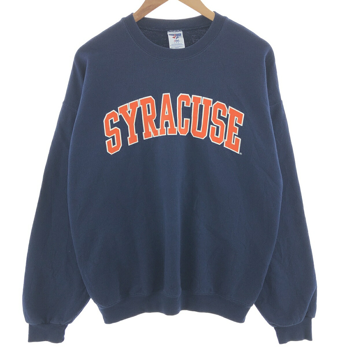 【楽天市場】古着 ジャージーズ Jerzees カレッジスウェットシャツ トレーナー メンズL相当 /eaa391390 【中古 ...