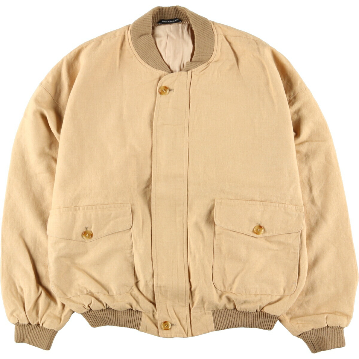 【楽天市場】古着 TUTTLE GOLF リネン×コットンジャケット 英国製 メンズL /eaa393632 【中古】 【231117 ...