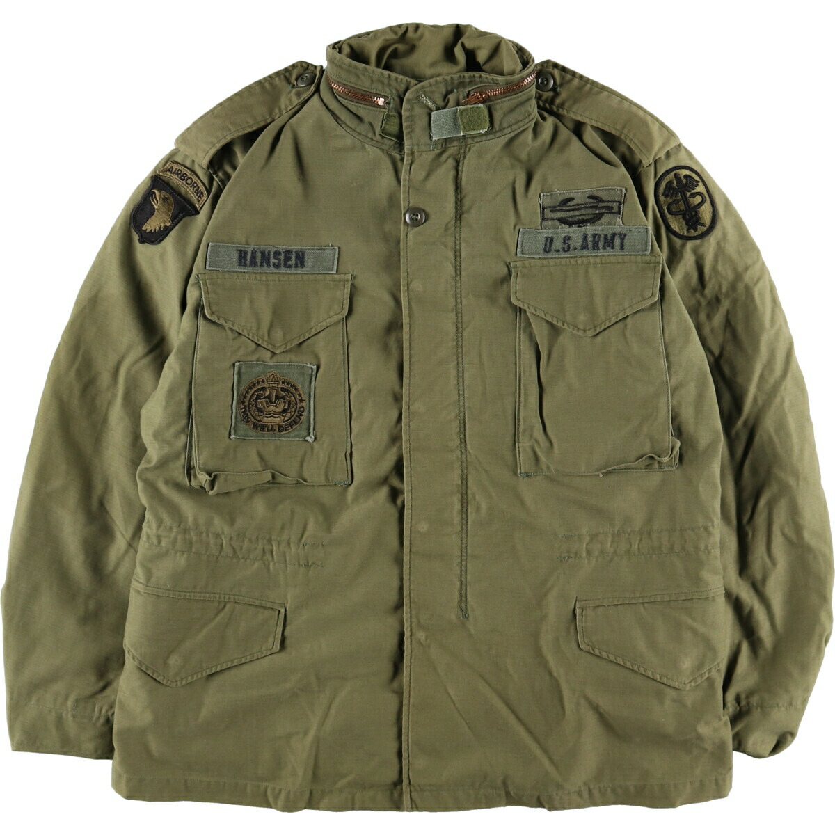 【楽天市場】古着 72年納品 米軍実品 U.S.ARMY M-65 3rd ミリタリー フィールドジャケット USA製 MEDIUM SHORT メンズM ヴィンテージ /eaa396077 ...