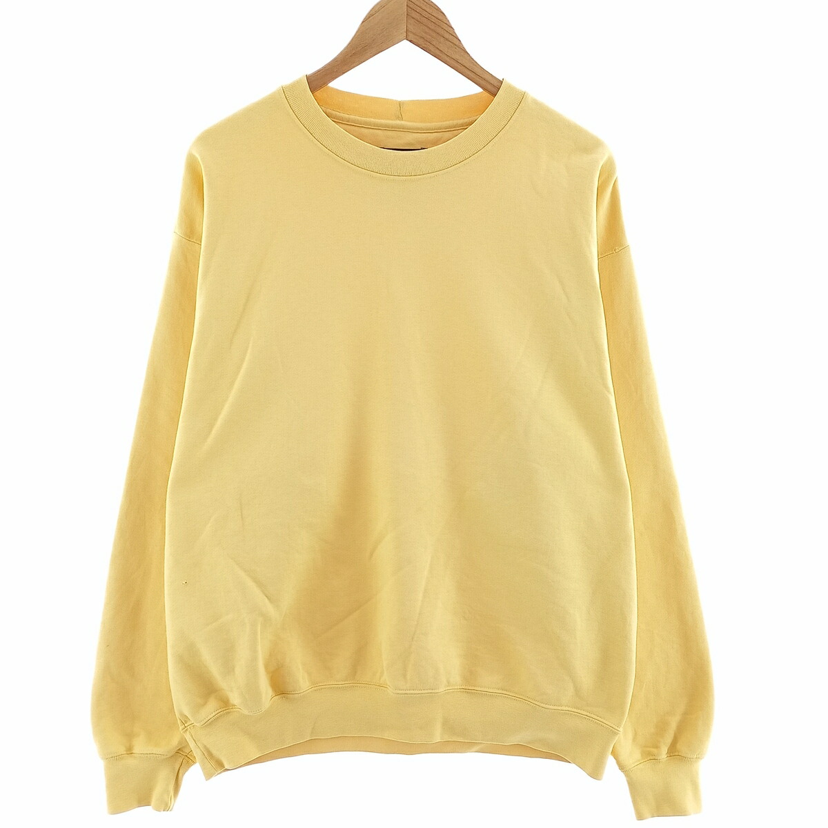 【楽天市場】古着 90'S ランズエンド LANDS' END 無地 ブランクスウェットシャツ トレーナー USA製 メンズL相当 ...