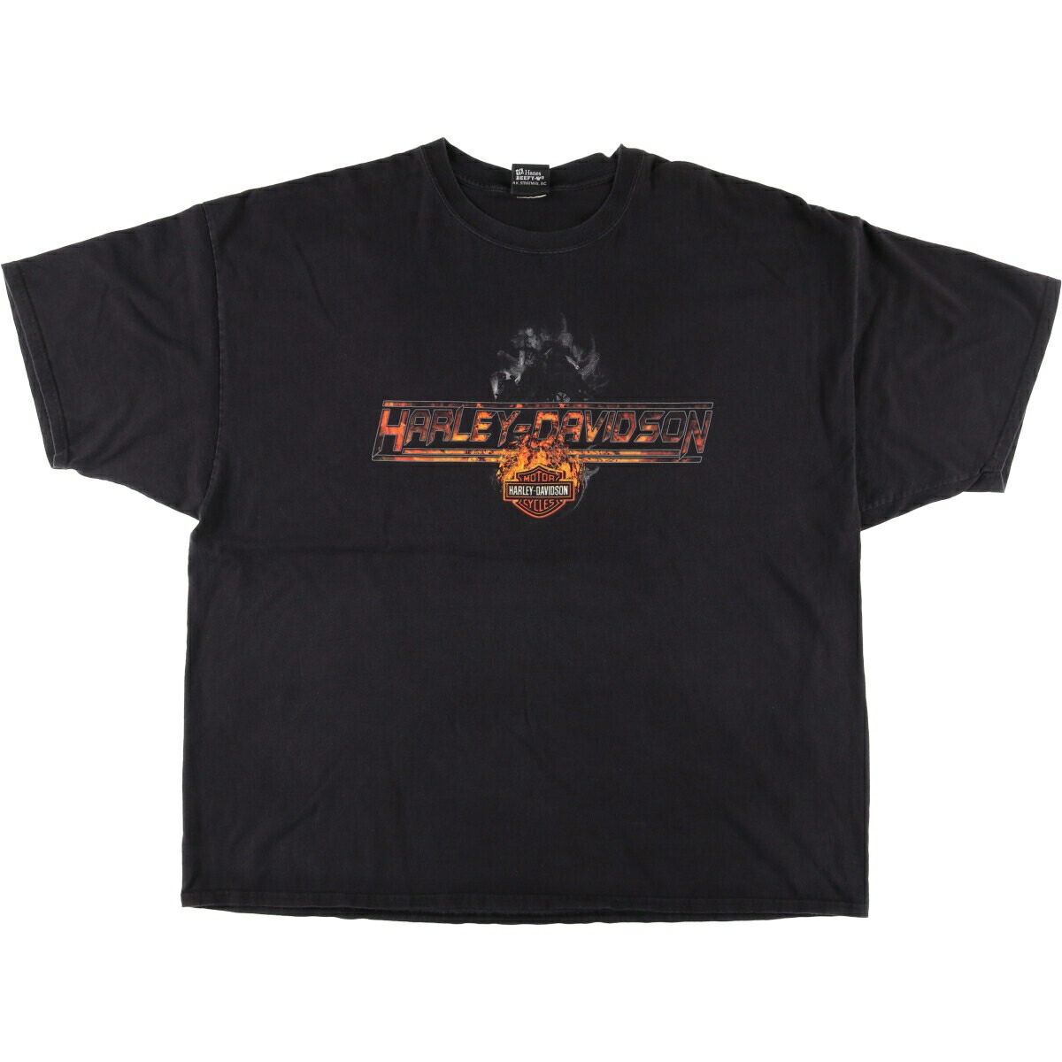 【楽天市場】古着 ハーレーダビッドソン Harley-Davidson モーターサイクル バイクTシャツ メンズXL /eaa444109 ...