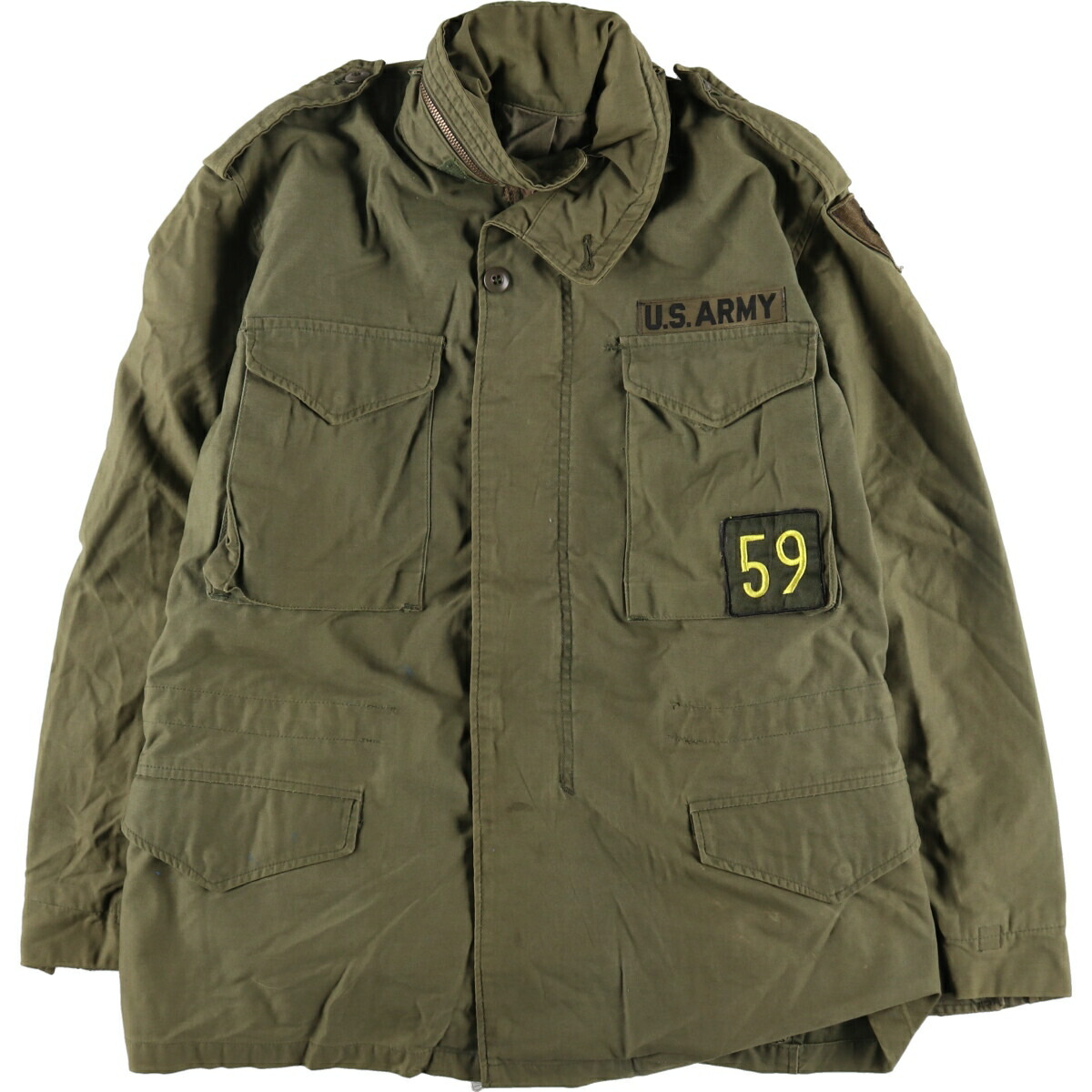 【楽天市場】古着 80'S 米軍実品 U.S.ARMY M-65 3rd ミリタリー フィールドジャケット USA製 MEDIUM REGULAR メンズM相当 /eaa476945 【中古 ...
