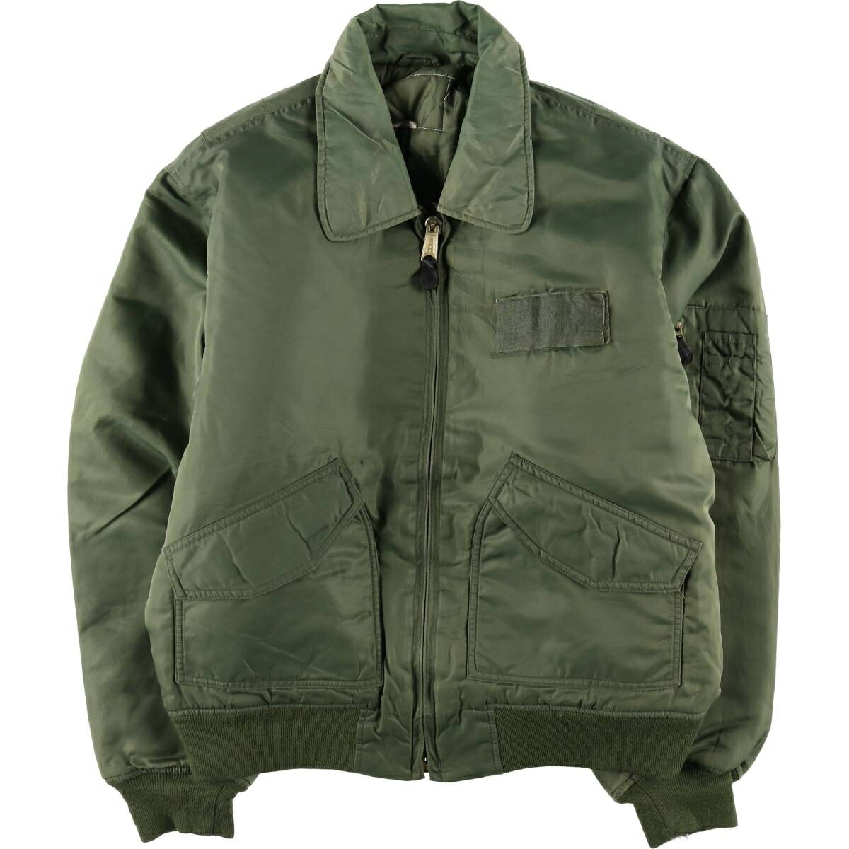 【楽天市場】古着 民間品 CWU-45/Pタイプ ミリタリー フライトジャケット メンズXL相当 /eaa498087 【中古 ...